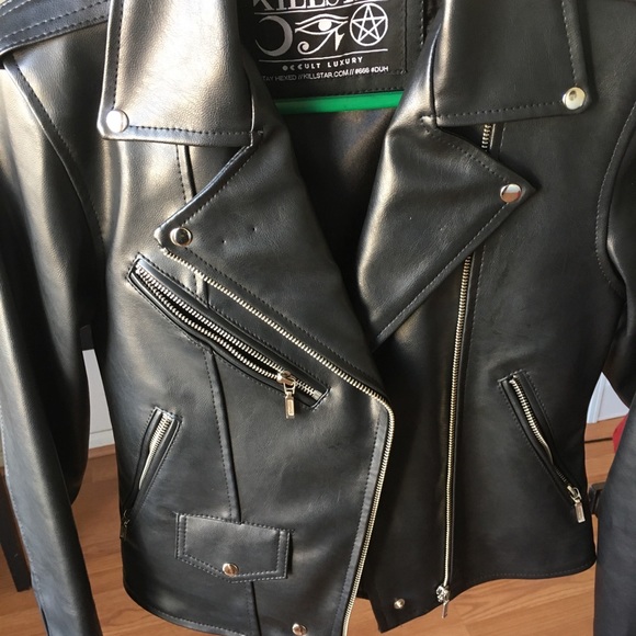 Killstar | Jackets & Coats | Killstar Vegan Leather Jacket | Poshmark